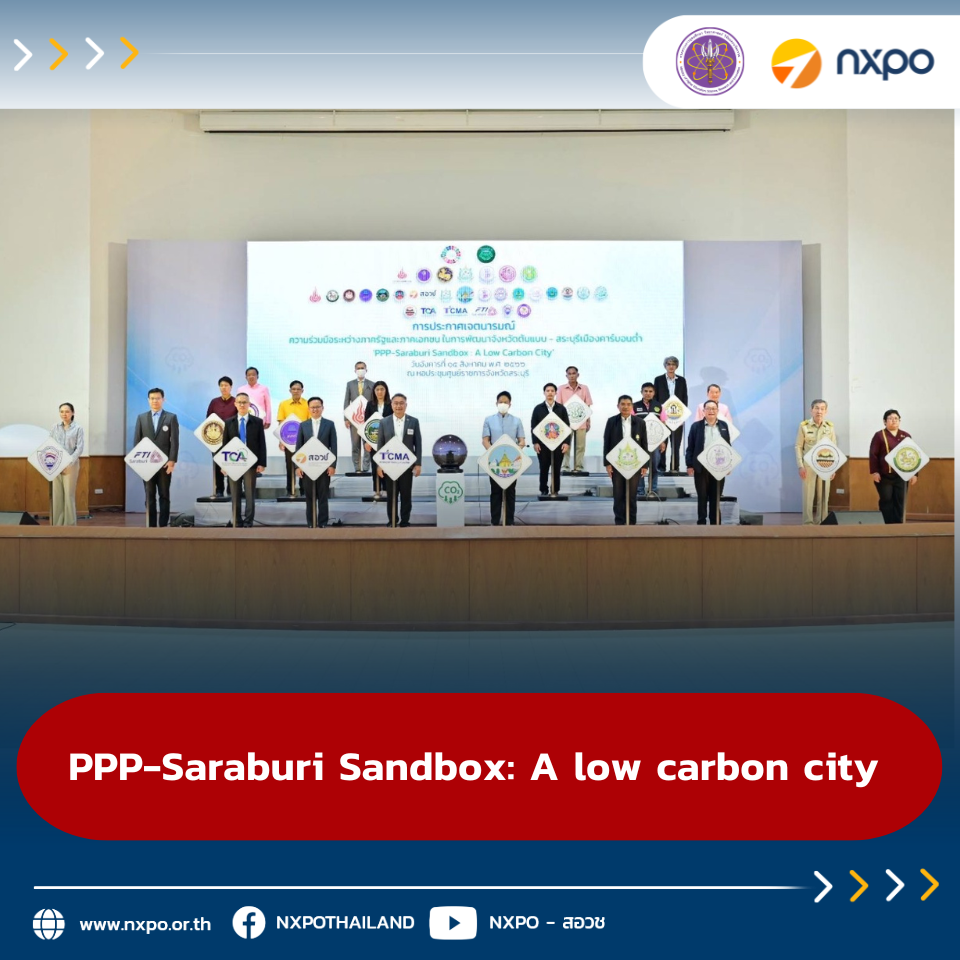PPP-Saraburi Sandbox: A low carbon city – Office of National Higher ...