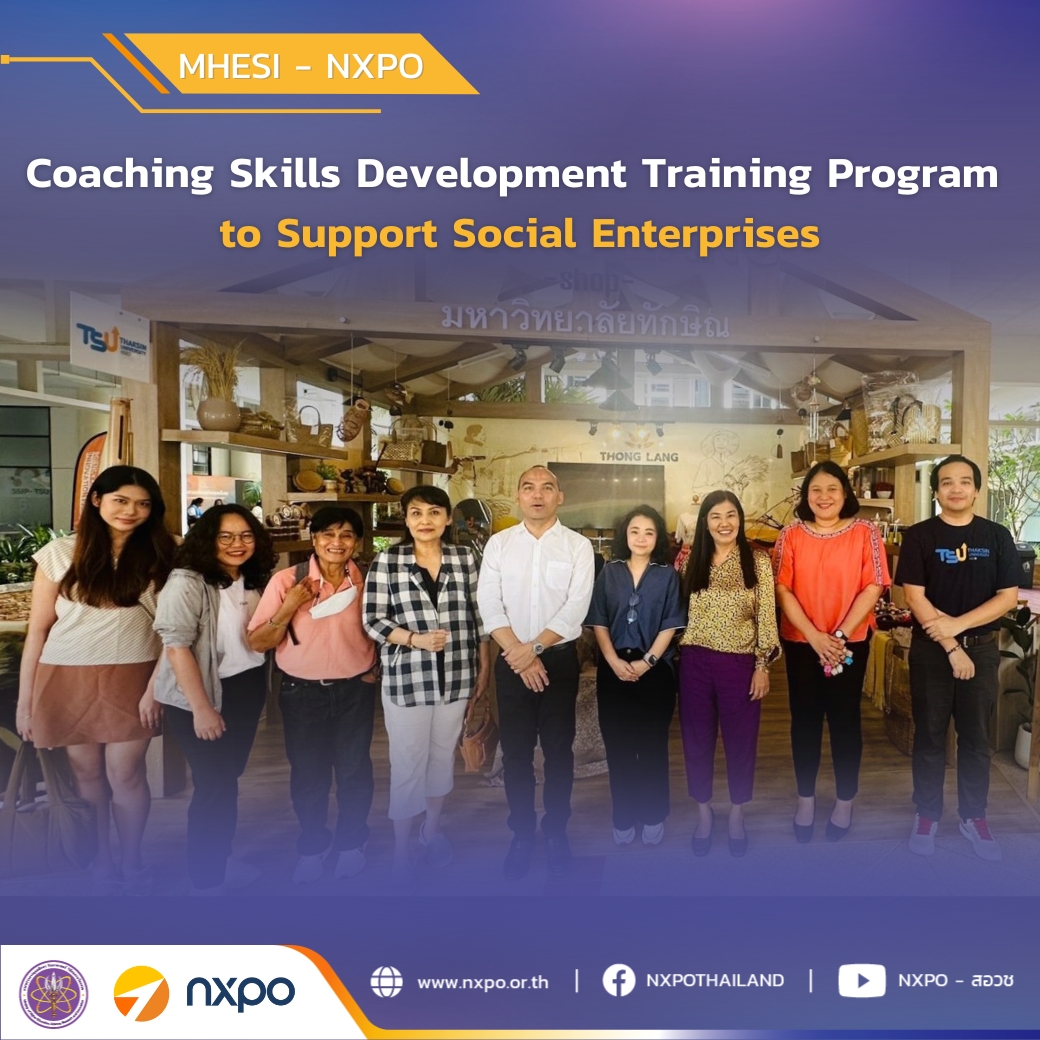 MHESI-NXPO and Thaksin University launch Coaching Skills Development ...