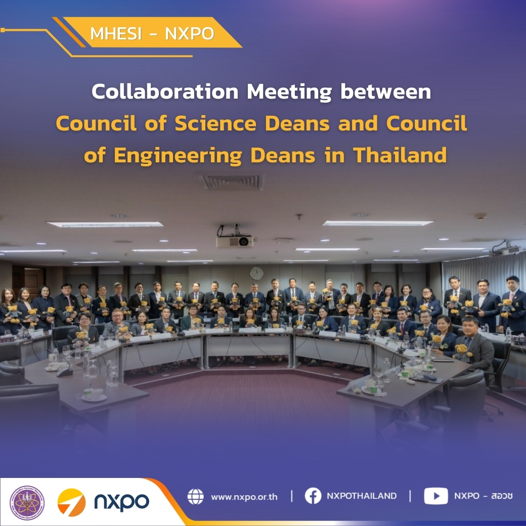 MHESI-NXPO partners with leading S&T organizations to develop Thailand ...