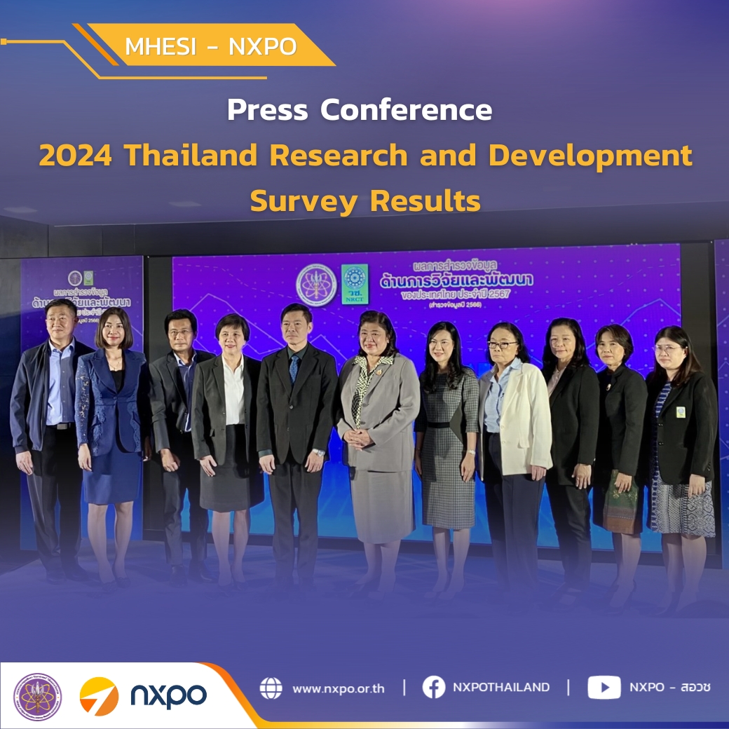 MHESI-NXPO highlights the role of science, research and innovation ...