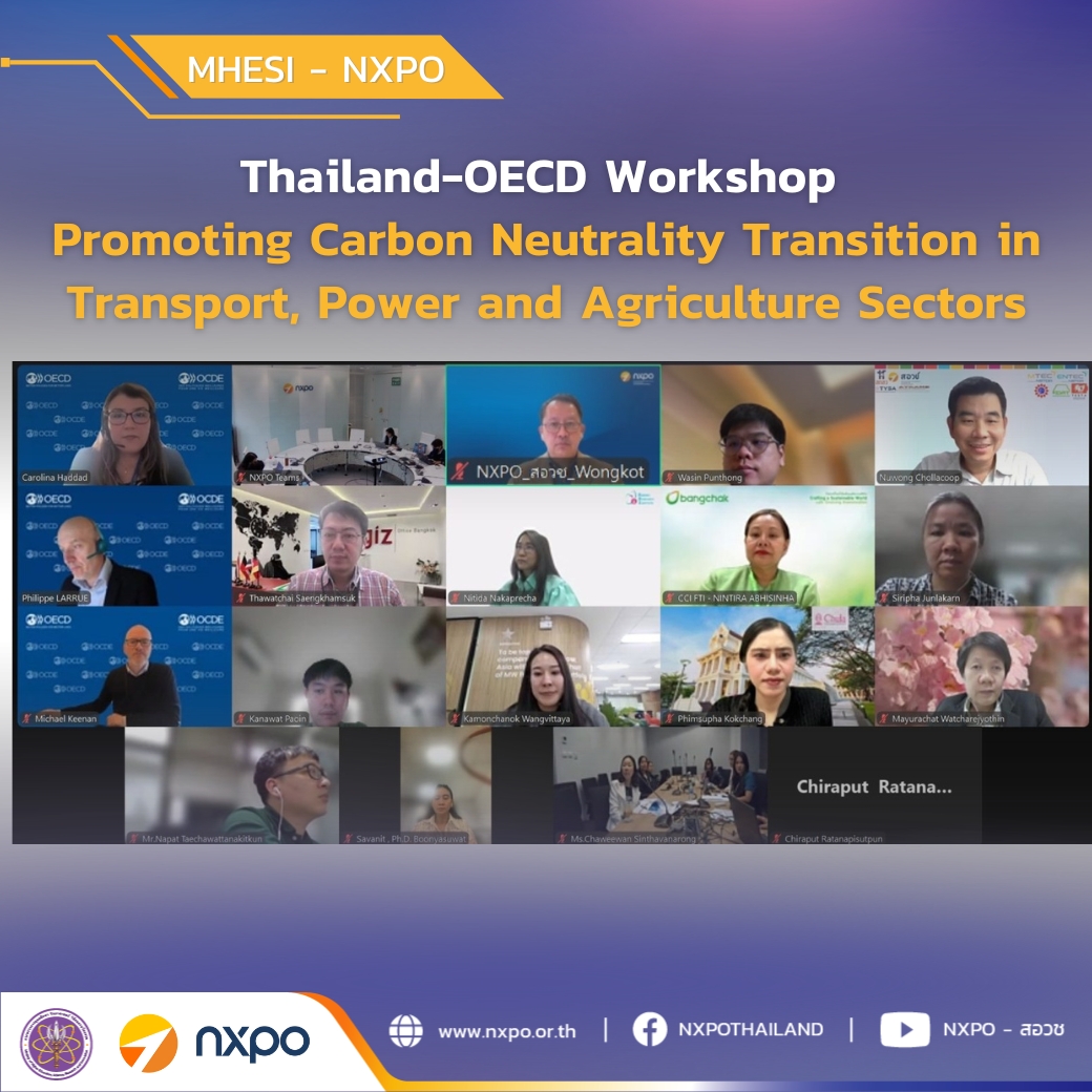 Thailand-OECD Workshop promotes carbon neutrality transition in ...